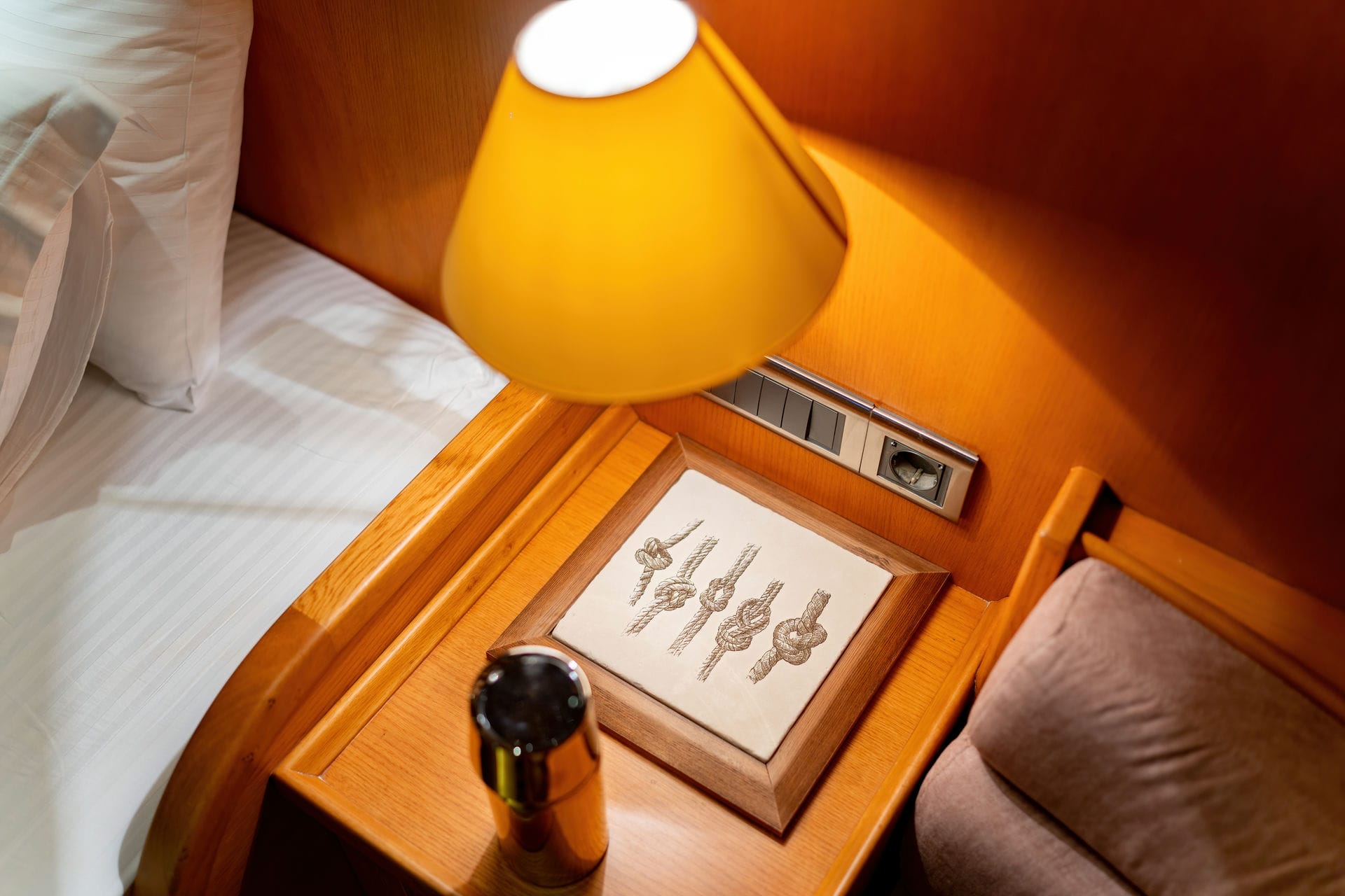 BABYLON Bedside Table Guest Luxury Yacht Browser By CHARTERWORLD BABYLON Bedside Table Guest Luxury Yacht Browser By CHARTERWORLD